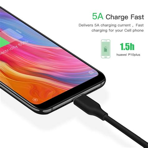 Type C Data Cable 5a 100w Fast Charging Supercharg Grandado