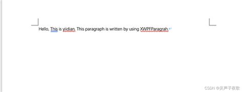 Word——apache Poi详解 Csdn博客