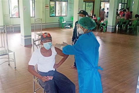 ကံမမြို့နယ်၌ ကိုဗစ် ၁၉ ရောဂါ ကာကွယ်ဆေးထိုးရန် ကျန်ရှိနေသူများအား ကာကွယ်ဆေး ဆက်လက်ထိုးနှံပေးလျက်ရ