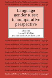 Language Gender And Sex In Comparative Perspective