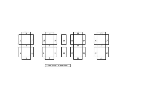 Seven Segment Led Clock Esp8266 Ws2812b By Jdobry Artofit