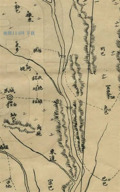 1928年川边各县舆地图 31P 地图114网