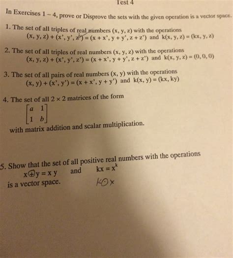 Solved In Exercises Prove Or Disprove The Sets With Chegg Com