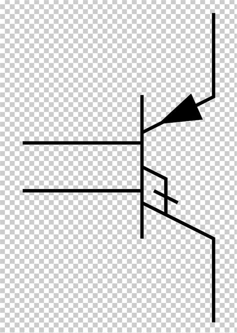 Npn Darlington Transistor Comparator Bc548 Png Clipart Angle Area Bc548 Black Black And