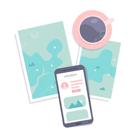 Mobile Applications User Interface And Coffee Vector Ui Ux Mobile App Png And Vector With