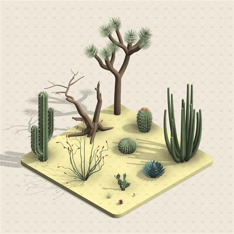 Download Revit Desert Plants And Trees 12 Planting Families 42 Off