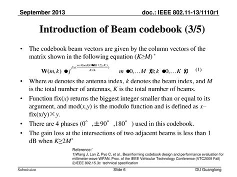 Ppt Enhancing Ieee80211aj With Advanced Beam Codebook Design Powerpoint Presentation Id9694236