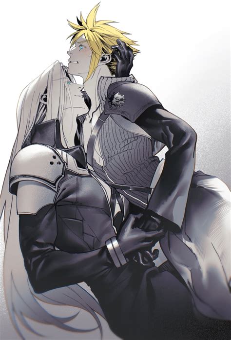 Cloud Strife And Sephiroth Final Fantasy And More Drawn By Xianyu Danbooru