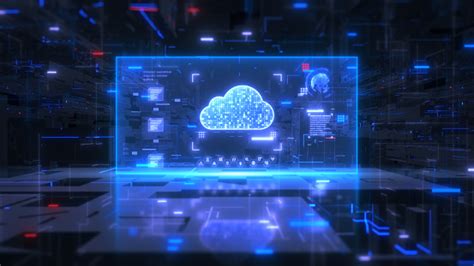Technology Digital Data Analysis Big Data Transfer And Storage With