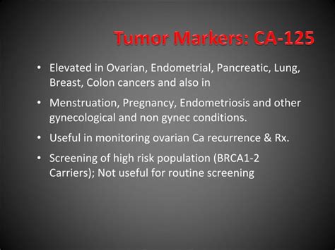 Tumour Markers By Dr Narmada Ppt