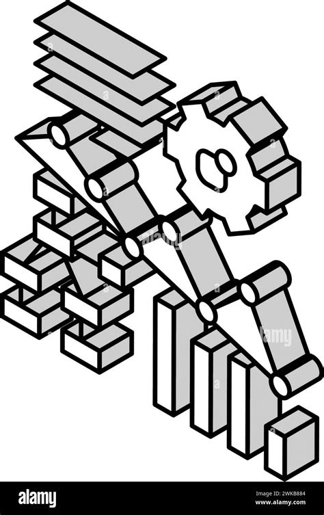 Planning Strategy Erp Isometric Icon Vector Illustration Stock Vector Image And Art Alamy