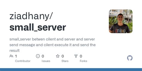 Github Ziadhanysmallserver Smallserver Betwen Cilent And Server