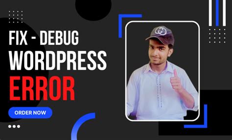 Fix Wordpress Errors Improve Website Performance And Speed By Rexnuman Fiverr