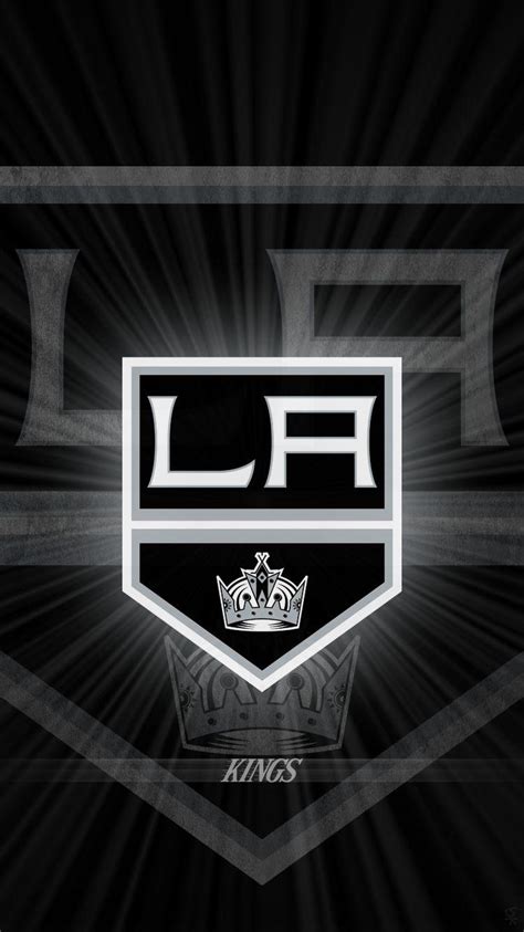 Los Angeles Kings Logo Wallpapers Wallpaper Cave