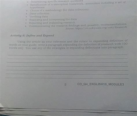 Determining Specific Rescarch Questions StudyX