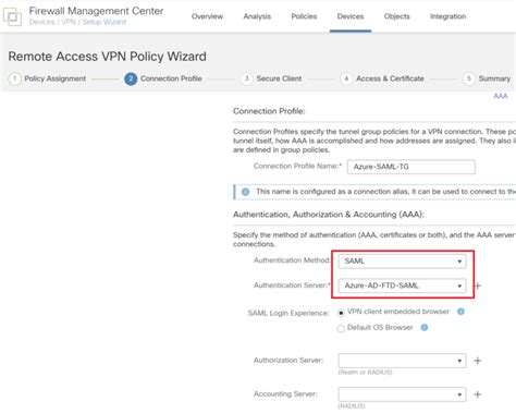 Cisco Ftd Anyconnect Azure Saml Authentication Easy Way