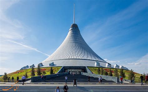 مرکز تفریحی شاترخان و هرم صلح، سازه هایی مدرن در شهر آستانه