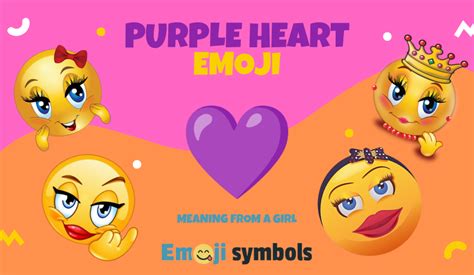 Meaning Of The 💜 Emoji From A Girlwomen Allemojisymbols