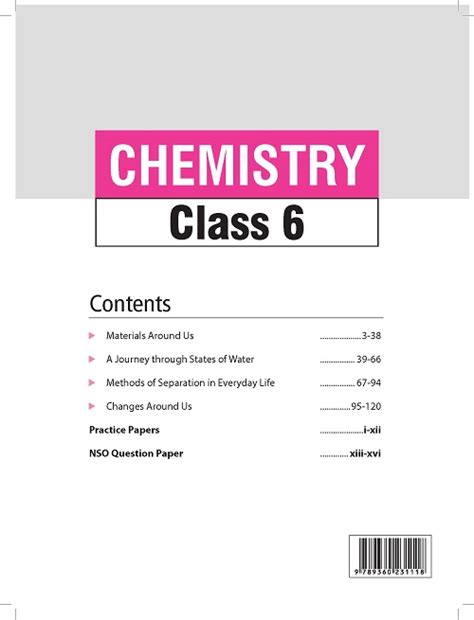 Foundation Course Class 6 Chemistry Book Edition 2025 For Iit Jee