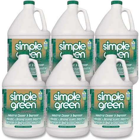 Simple Green® Industrial Cleaner And Degreaser Gallon Bottle 6 Bottles
