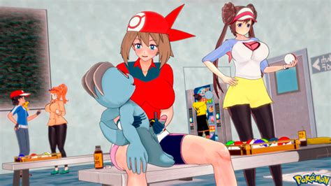 Rule 34 3d Ash Ketchum Blue Eyes Breasts Clothed Clothed Female