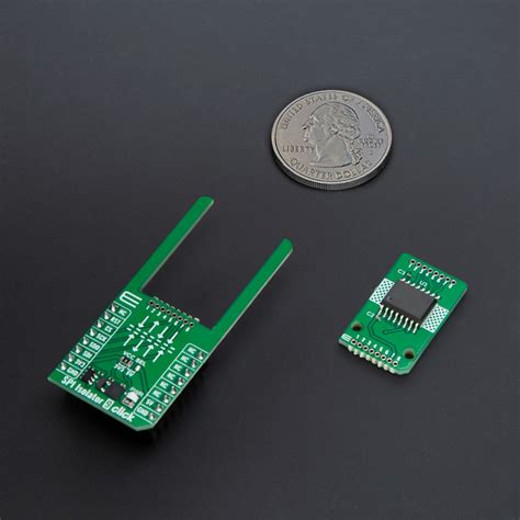 spi isolator 9 click for isolated spi data mikroe 6430