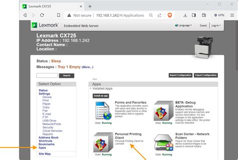 Lexmark Printers Thinprint