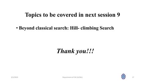 Aisession 8 A Searching Algorithm Pptx