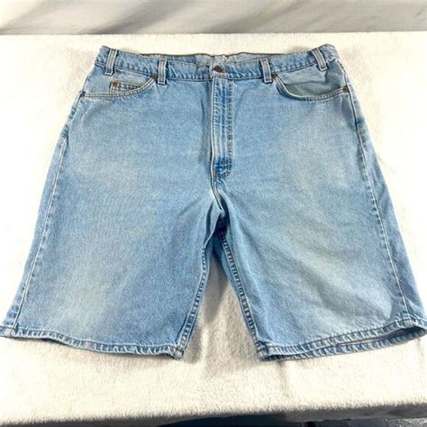 Levis Shorts Mens Levis 55 Vintage Relaxed Fit Denim Shorts 0590