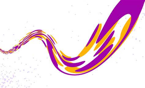 유체 용암은 추상 적 벡터 배경 3d 관점에서 동적 에너지 흐르는 디자인 생물학 또는 화학 과학 테마 나노 또는 마이크로 연구 기술을 형성합니다 3차원 형태에 대한 스톡