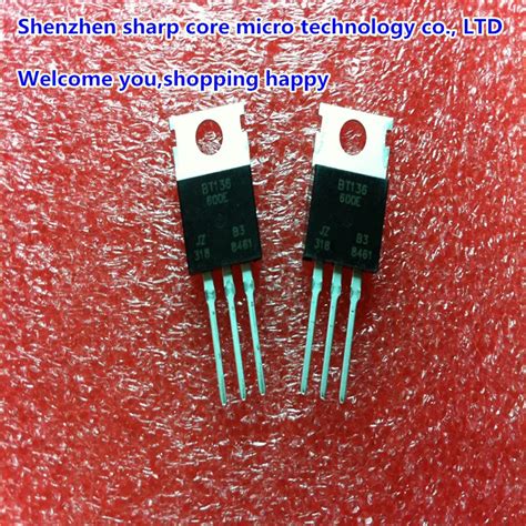 10pcs/ BT136 600E BT136 600E TO 220-in Voltage Regulators/Stabilizers ...