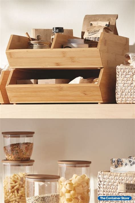 Stackable Bamboo Storage Bins Organize Your Space With Style