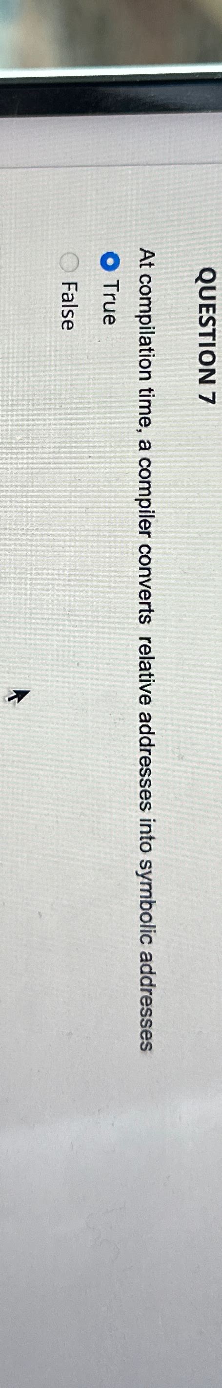 Solved Question 7at Compilation Time A Compiler Converts