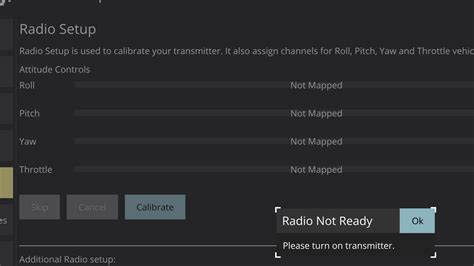 Radio Not Ready Fault During First Set Up Cant Fit Mag 1 Fault