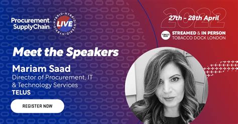 Mariam Saad On Linkedin Procurement Supplychain Share Event