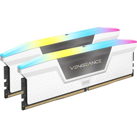 Corsair Vengeance Rgb 32gb Kit 2x16gb Xmp Ddr5 6400 C32 White Ple Computers