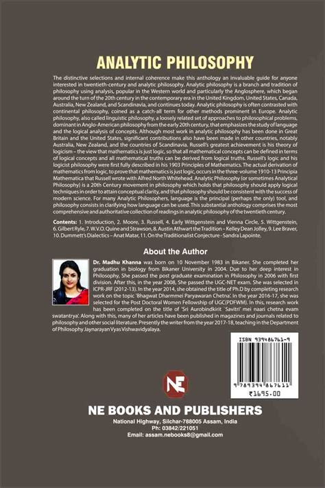 Analytic Philosophy Ne Books