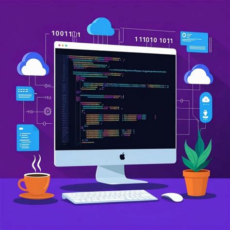 Flat Design Programmers Concept Premium Ai Generated Image