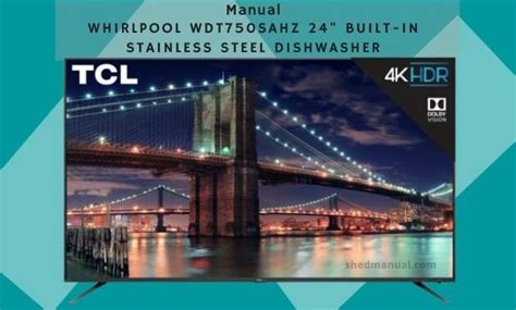 Manual Tcl 55p607 55 Class P6 4k Uhd Dolby Vision Hdr Roku Tv