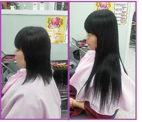 대구 수성구 붙임머리 봉덕동 라라샵 비즈숏컷턱단발 전후 네이버 블로그