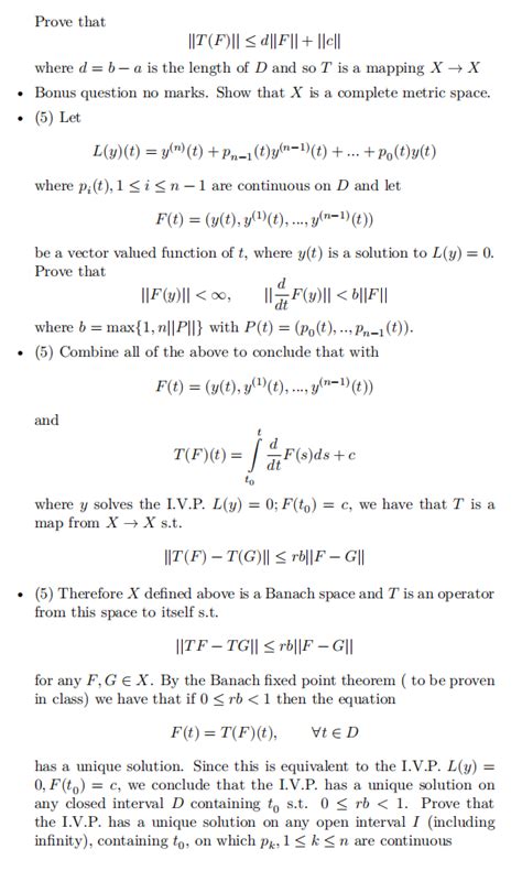 Solved Prove That T F DF C Where D Ba Is The Length Chegg Com