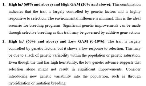 Estimation Of Genetic Parameters In Plant Breeding Theory Example And Demonstration In