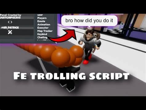 FE Universal Trolling Script Rochips Panel Roblox Exploiting YouTube