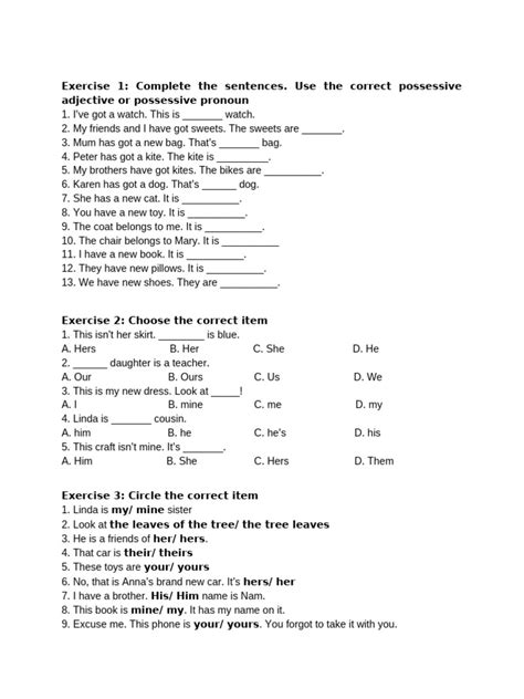 Exercise 1 Pdf