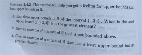 Solved Exercise This Exercise Will Help You Get A Chegg