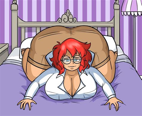 Rule 34 Bed Blue Eyes Huge Ass Huge Breasts Max1mus Maxine Balak Milf Red Hair Solo 10356850
