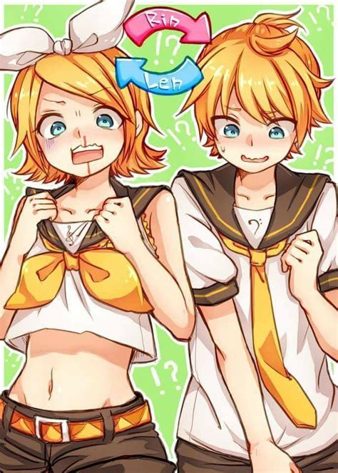 Rin And Len Kagamine Rin Y Len Kagamine Len Y Rin Dibujo De Cuerpo