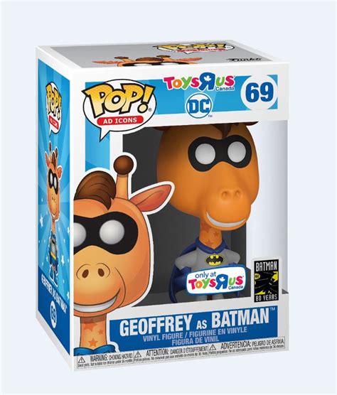 Funko Pop Geoffrey As Batman 69 Toys R Us Exclusive Ad Icons