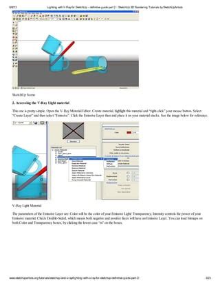 Lighting With V Ray For Sketch Up Definitive Guide Part 2 Sketchup