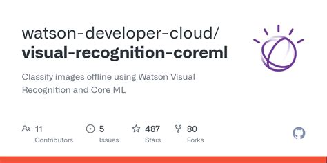 Github Watson Developer Cloudvisual Recognition Coreml Classify